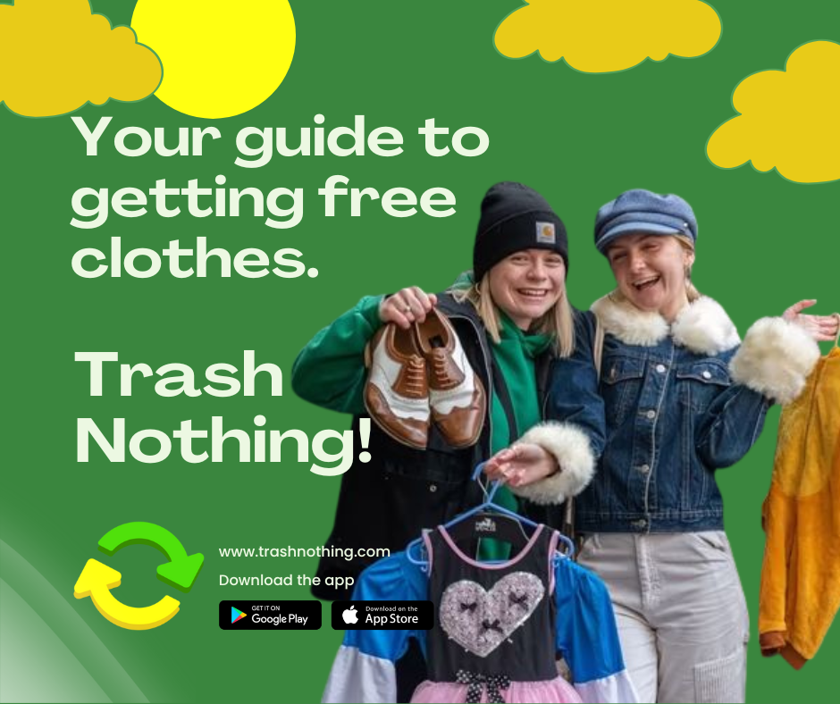 How and where to get free, good quality clothes - Trash Nothing