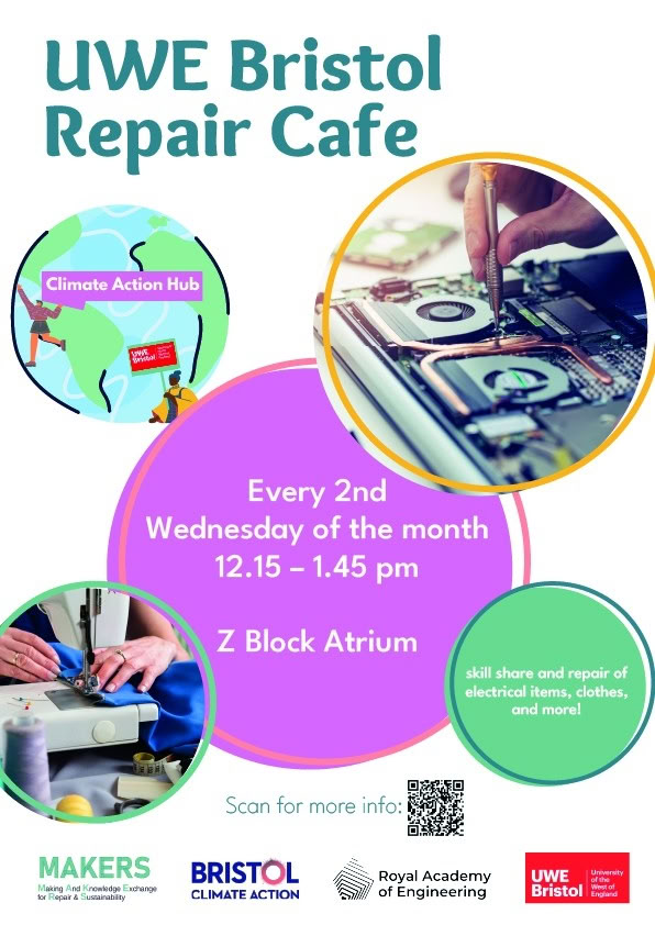 Repair Café: UWE Bristol School of Engineering