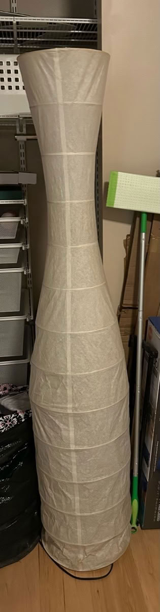 Free: IKEA floor lamp (Safeway, LaPlata, MD)