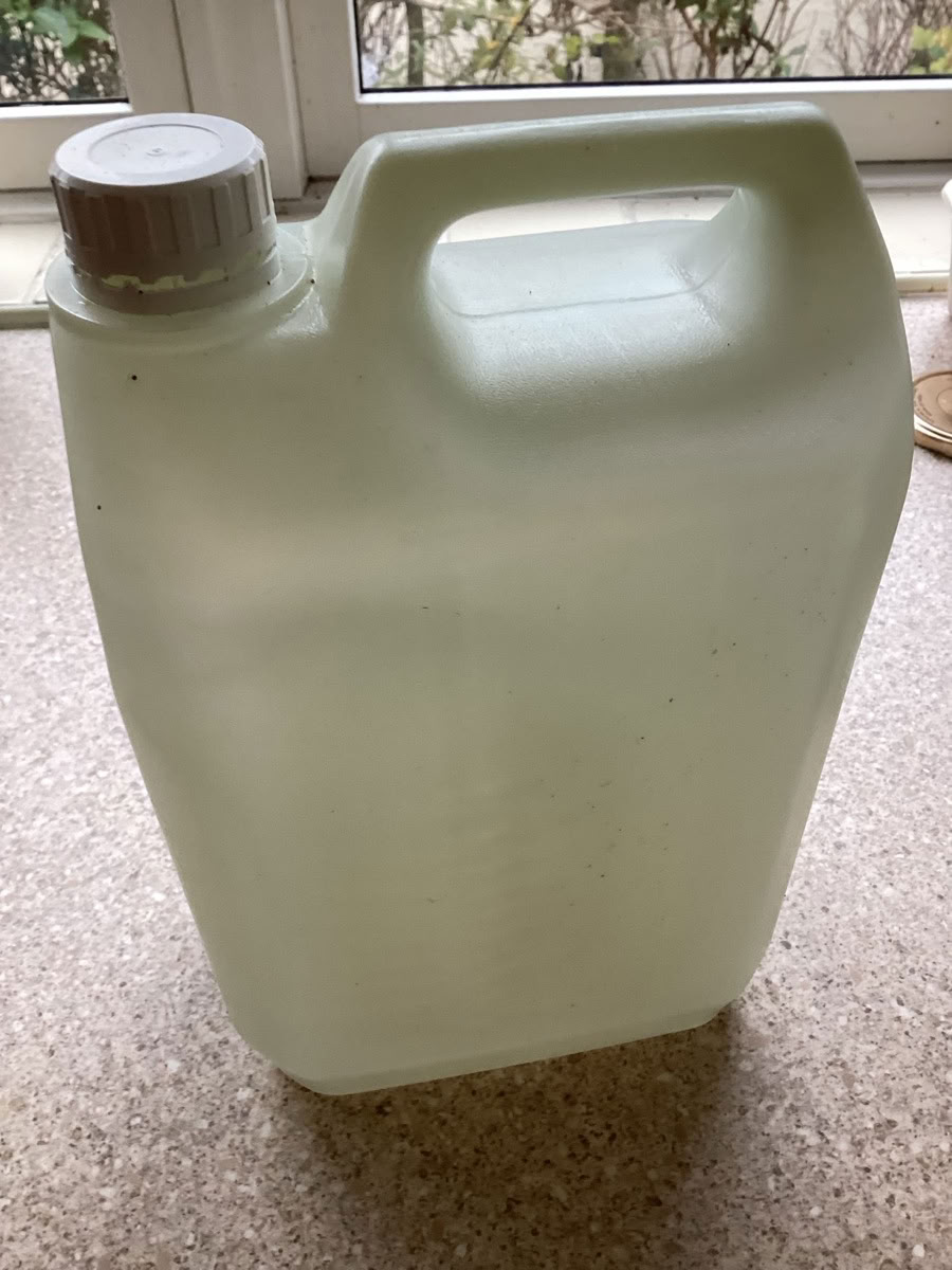 Free: Clean empty 5 litre containers (Redhill BS40)