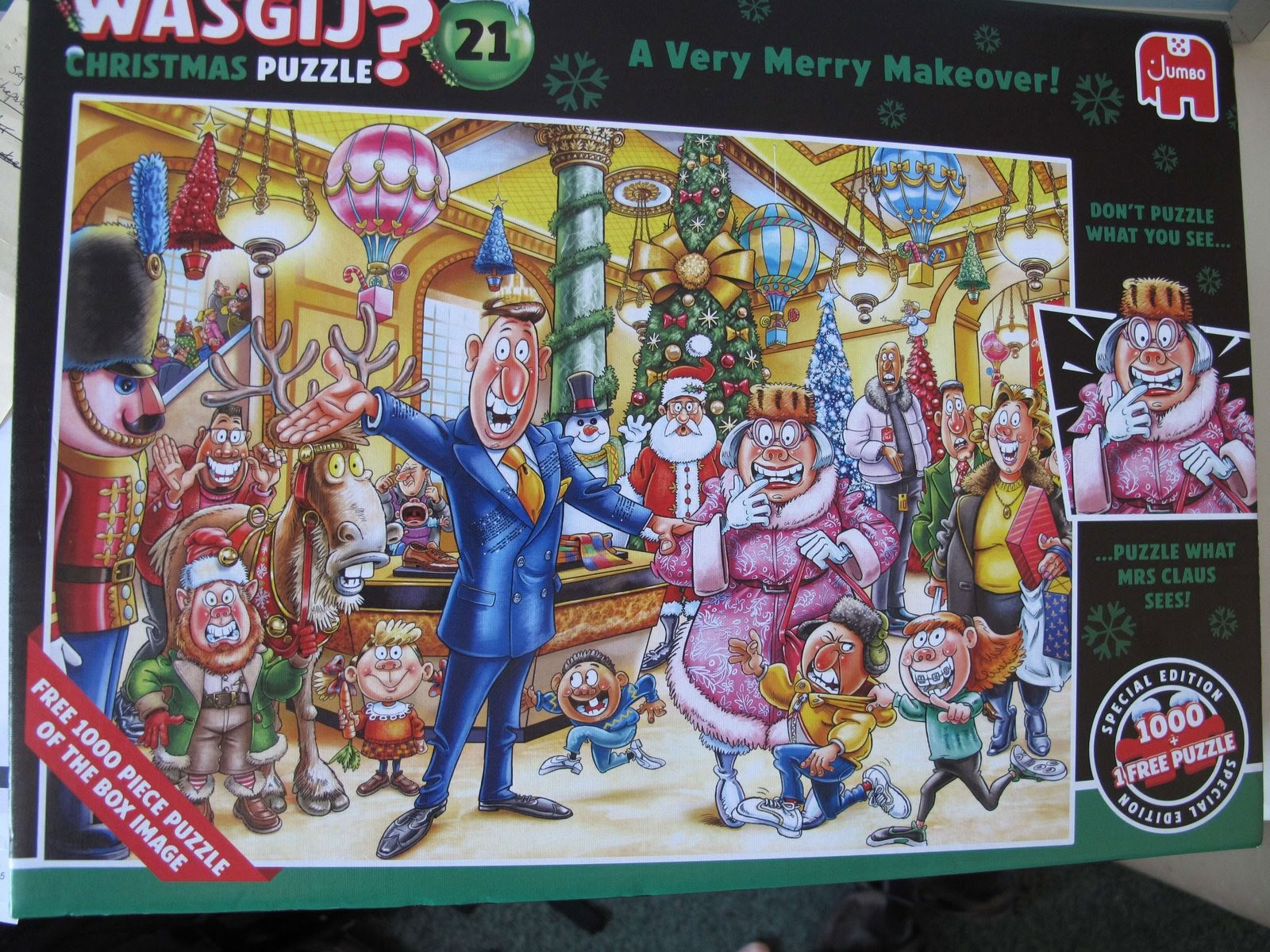 Free: 1000 piece humorous jigsaw (Reading West RG1) - Reading Freegle