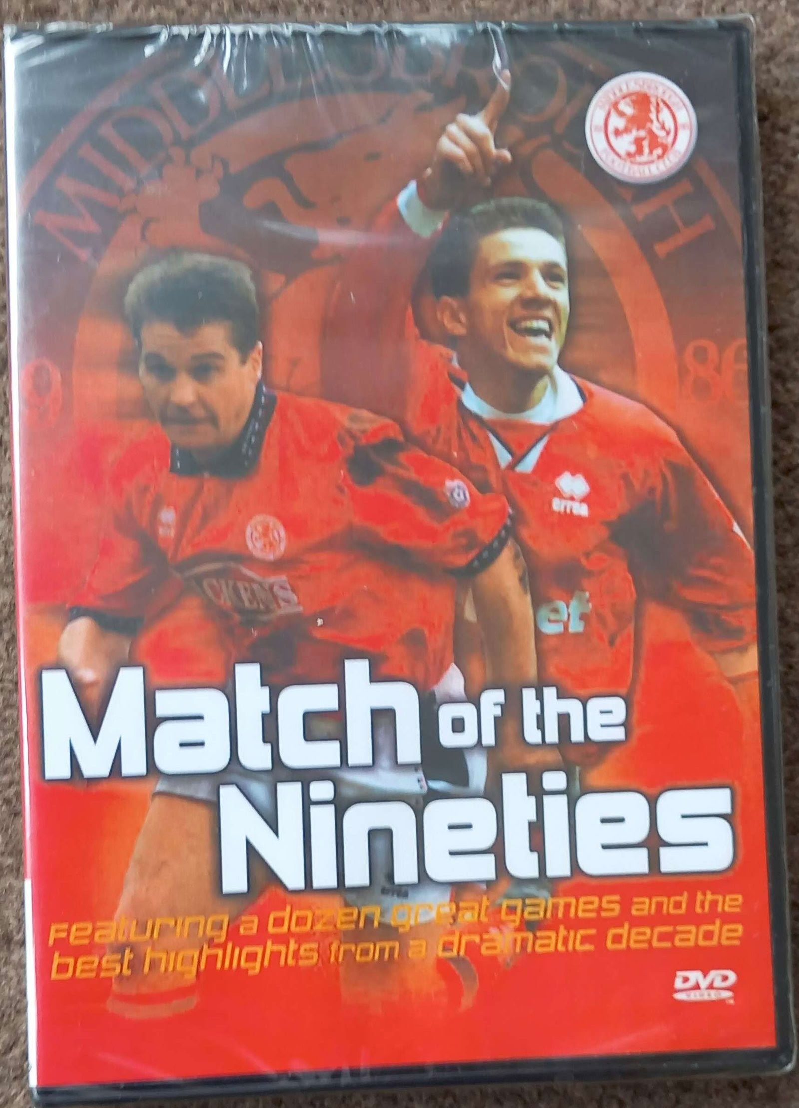 Free: Match of the Nineties DVD Middlesbrough FC NEW- ERITH, DA8 (Erith ...