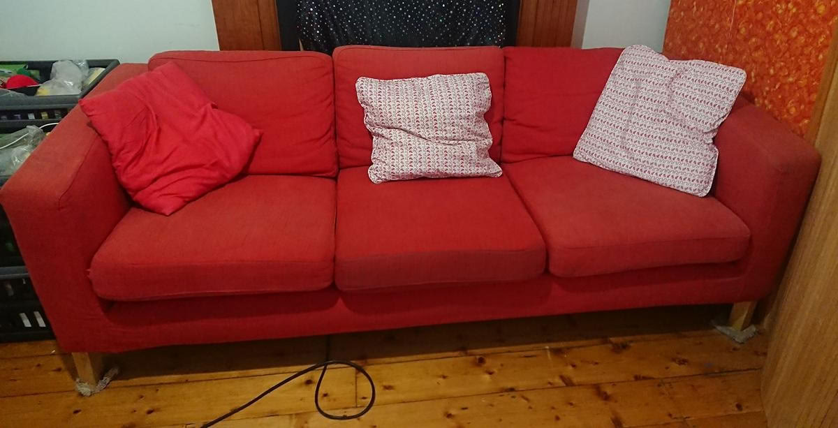 Free: 3 Seater Ikea Sofa (Bruntsfield EH10) - Edinburgh Freegle