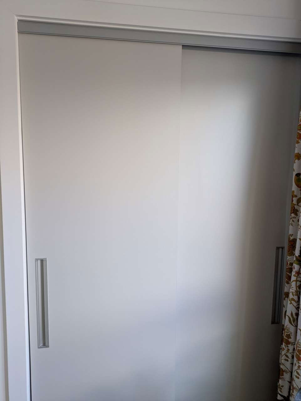 Free: Wardrobe doors for built in alcove (Plantation G51) - Glasgow Freegle