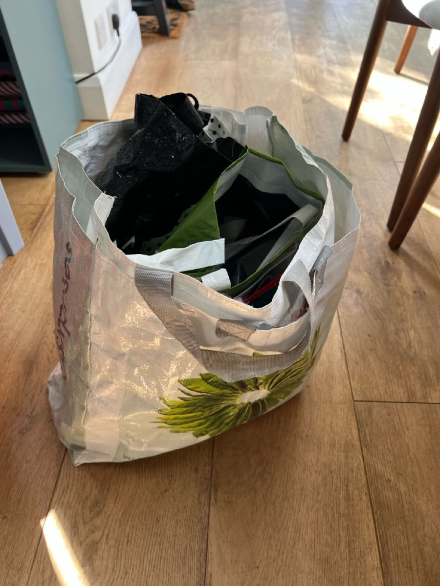 Free: Reusable plastic bags (CR2)