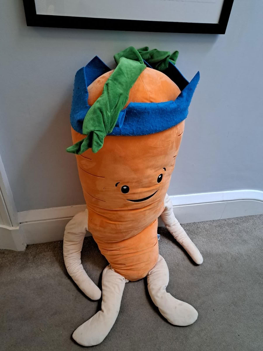 Free: Huge Kevin the carrot (Heywood OL10) - Bury Freegle