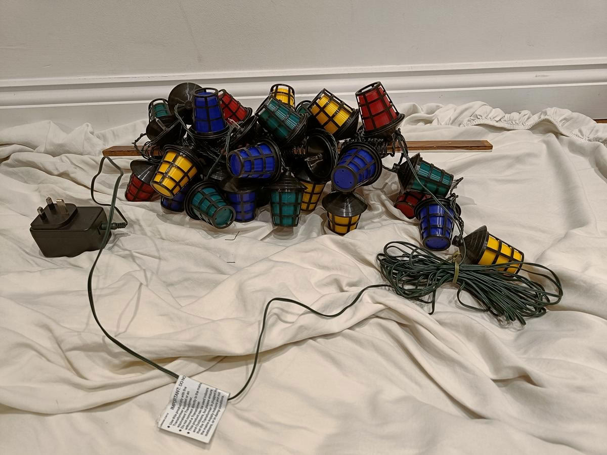 Free: Xmas or party lights (Exeter EX2)