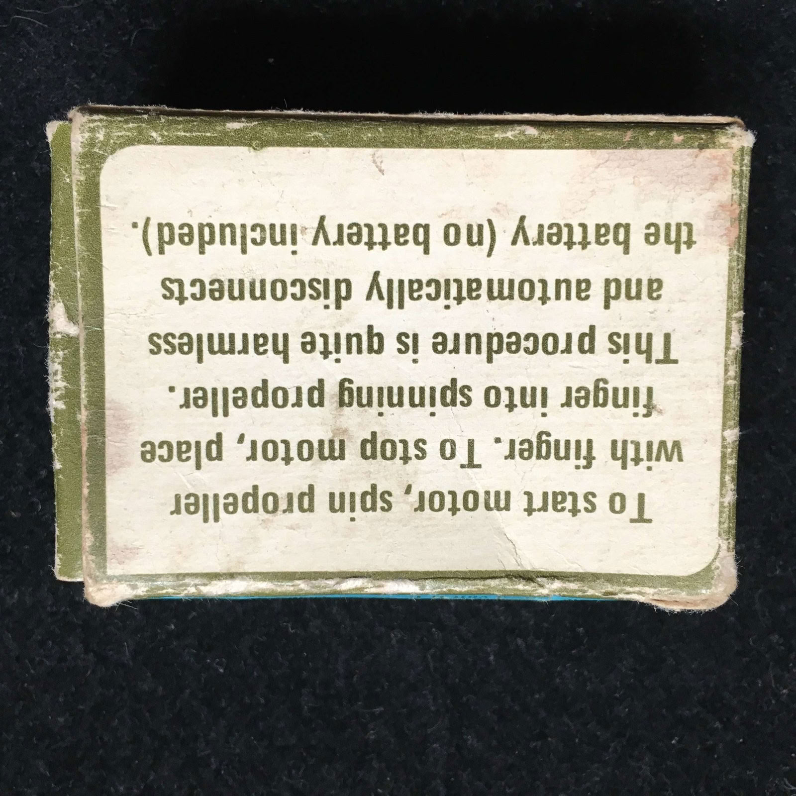 Free: vintage Airfix model plane electric motor (Brogborough MK43 ...