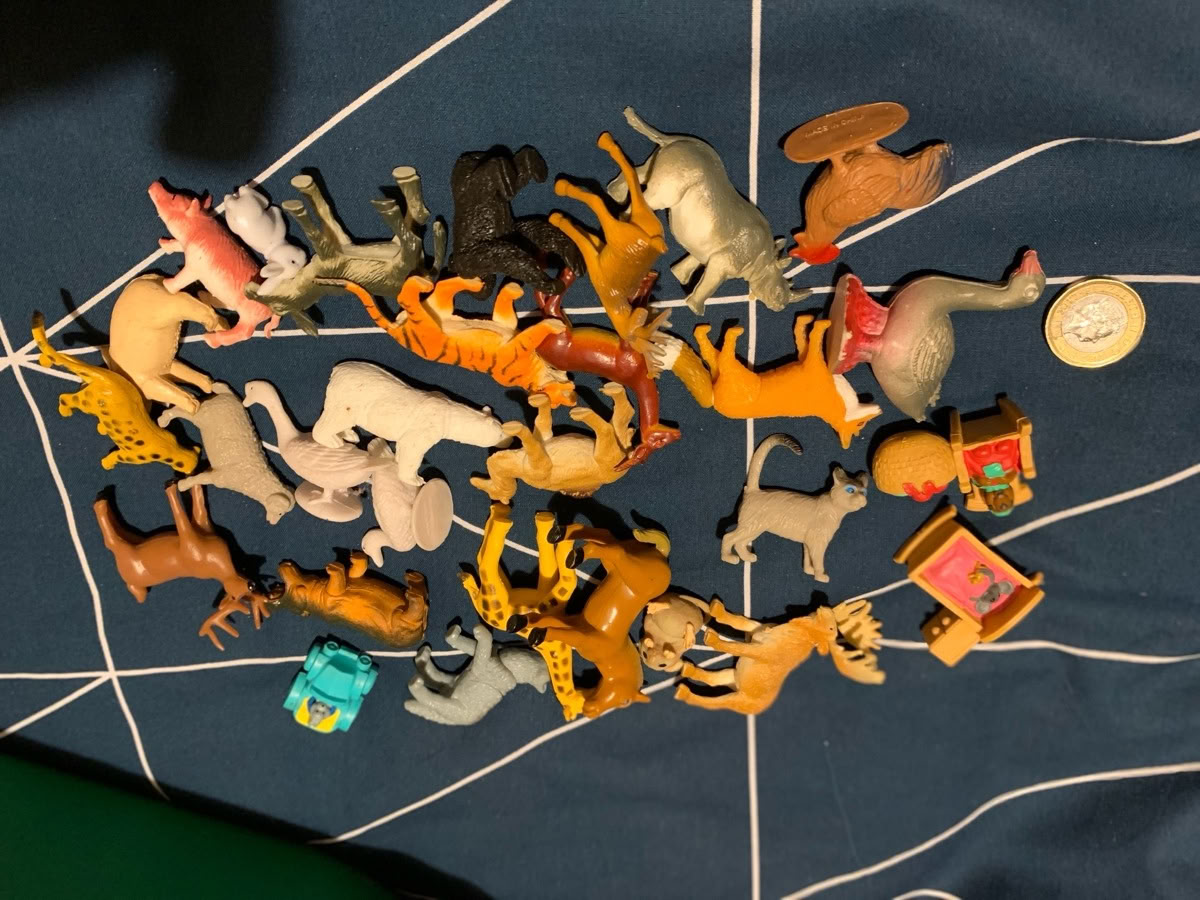 Free: Mini animal toys (Lifford, kings Norton B30) - Birmingham Freegle