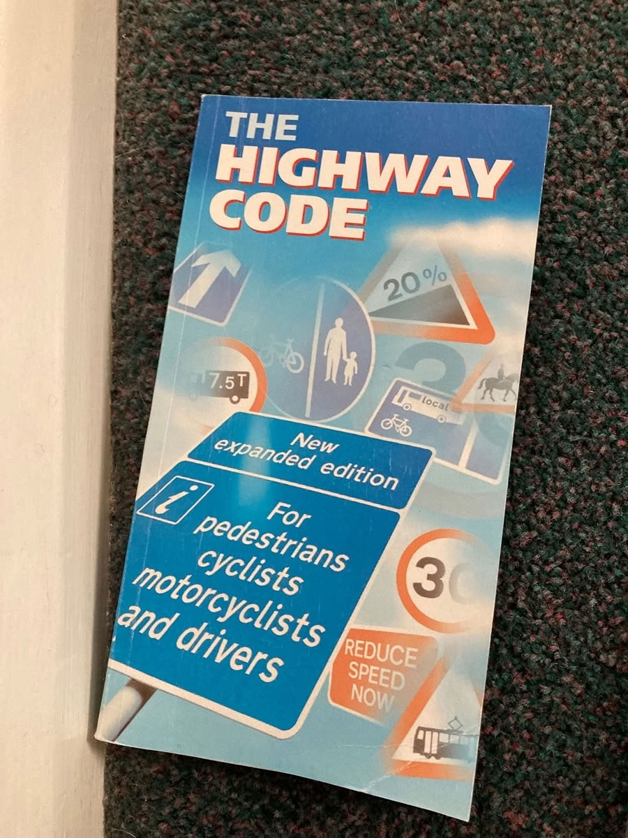 Free: Highway Code book (CM12)