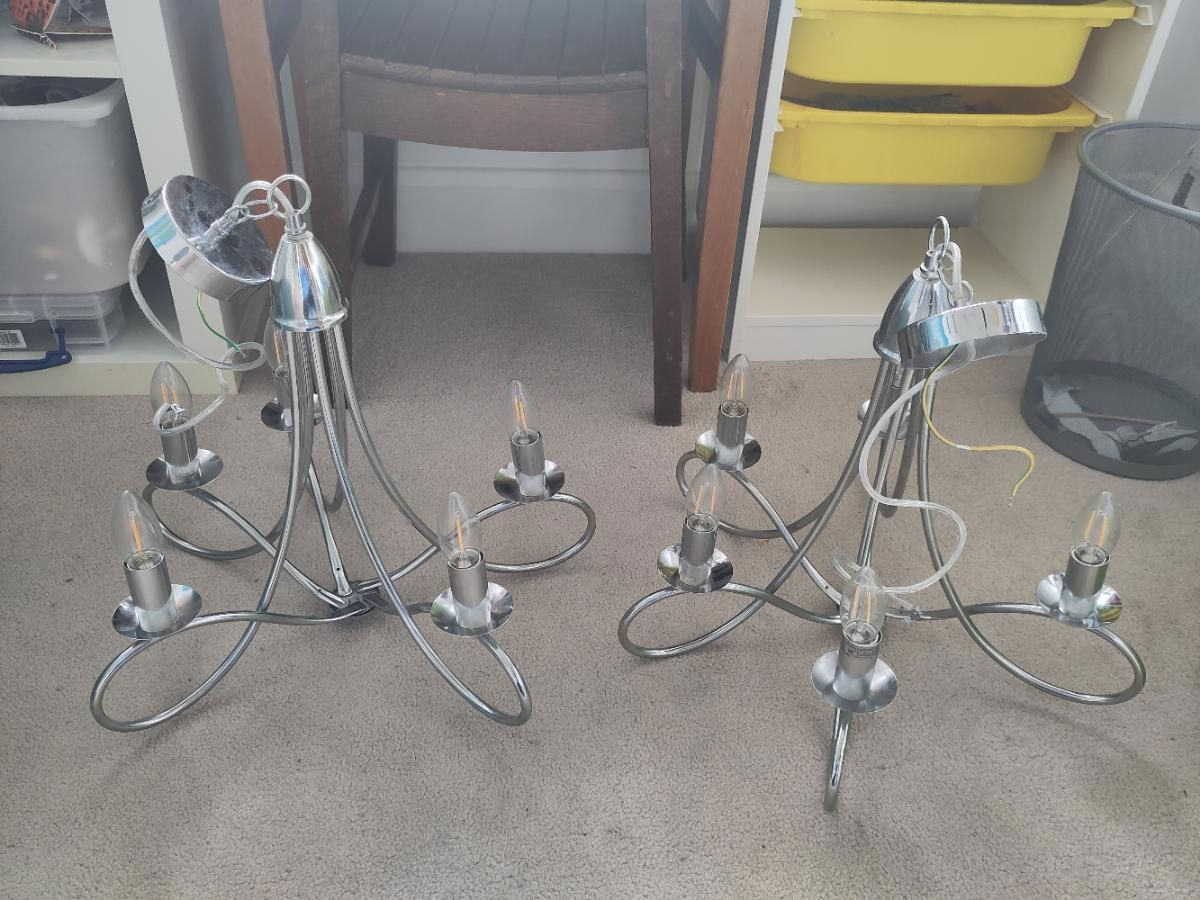 Free: Light fittings (Bexhill old town, TN40)