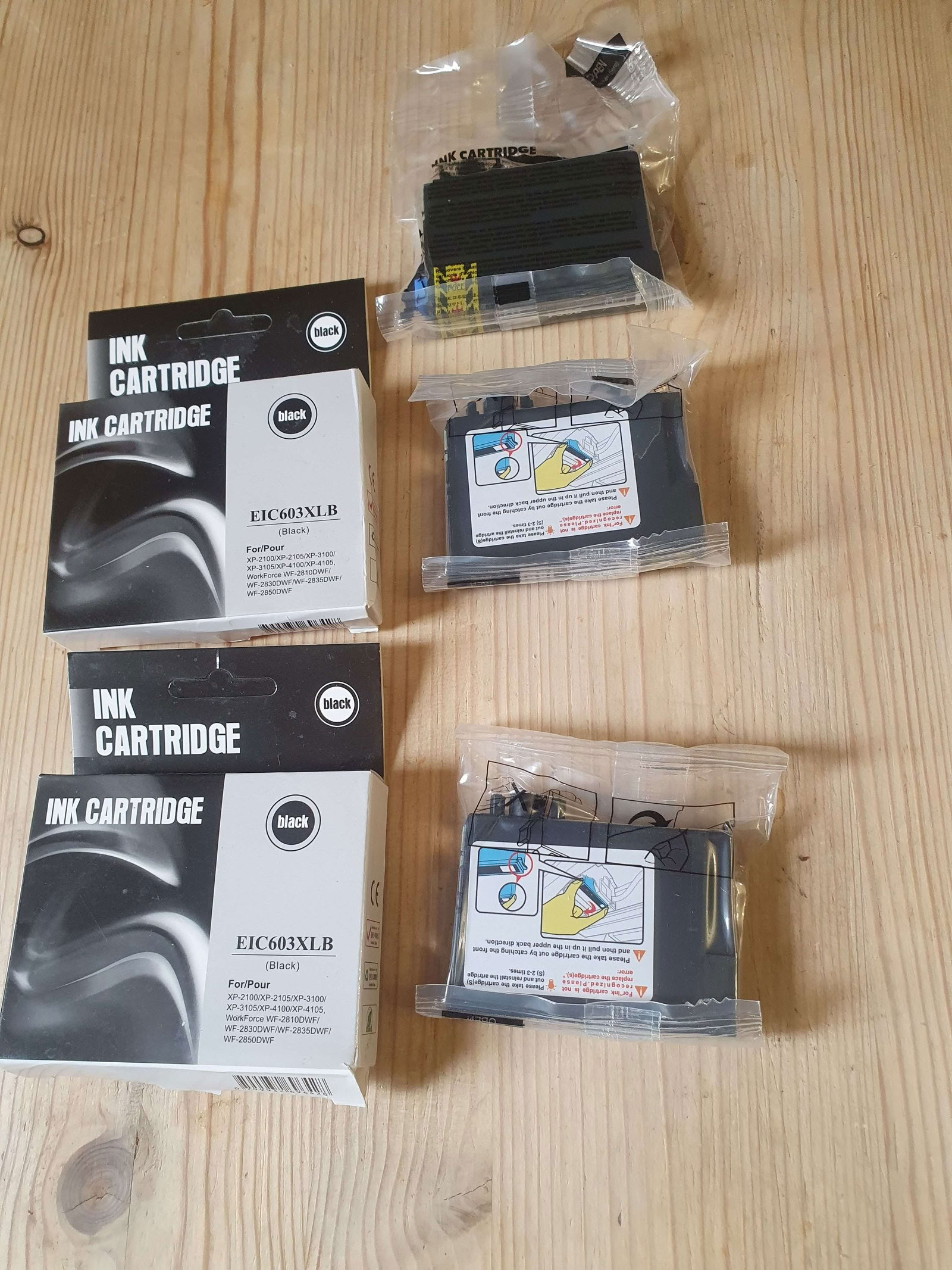 Free: 4 x ink cartridges. (Kingston Gate KT2) - Kingston upon Thames Freegle