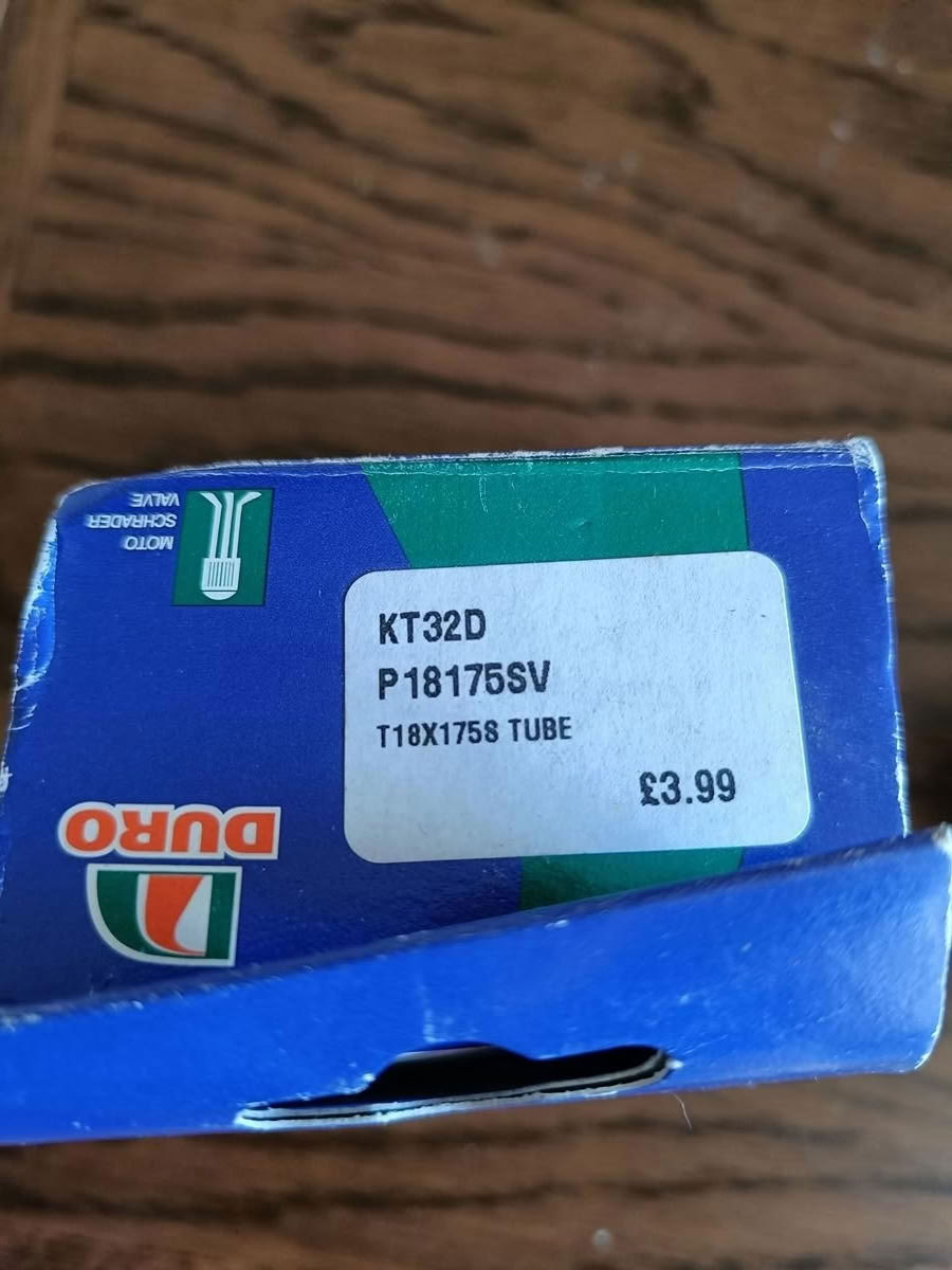 Free: 18" bicycle inner tube (Exeter EX2)