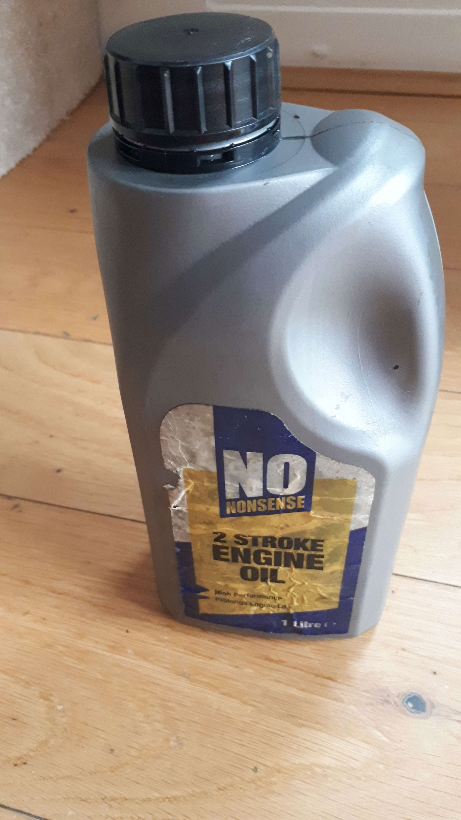 Free: 2 Stroke Engine Oil - almost a full bottle (Cressex HP12) - High Wycombe Freegle