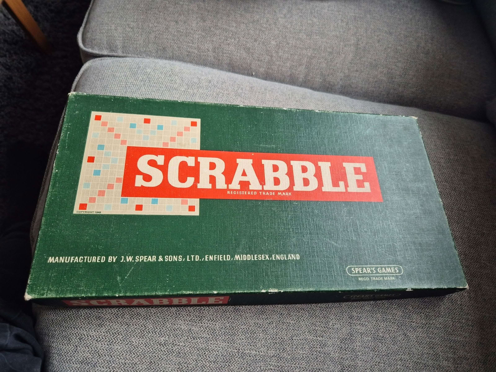 Free: Scrabble board game - fairly good condition and Complete (Bengeo ...