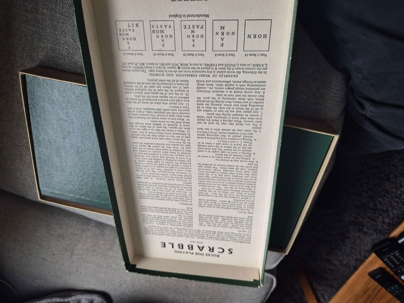 Free: Scrabble board game - fairly good condition and Complete (Bengeo ...