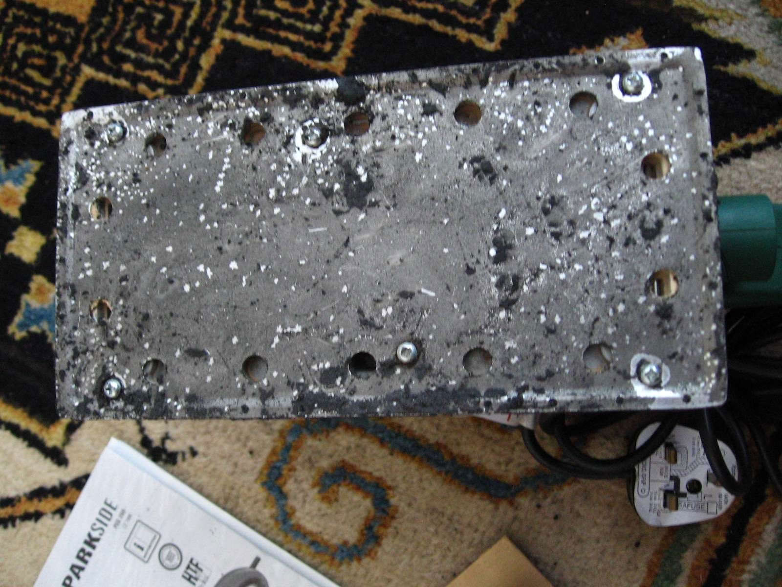 Free: Parkside Sander: Baseplate Rubber Perished (Coppull PR7 ...