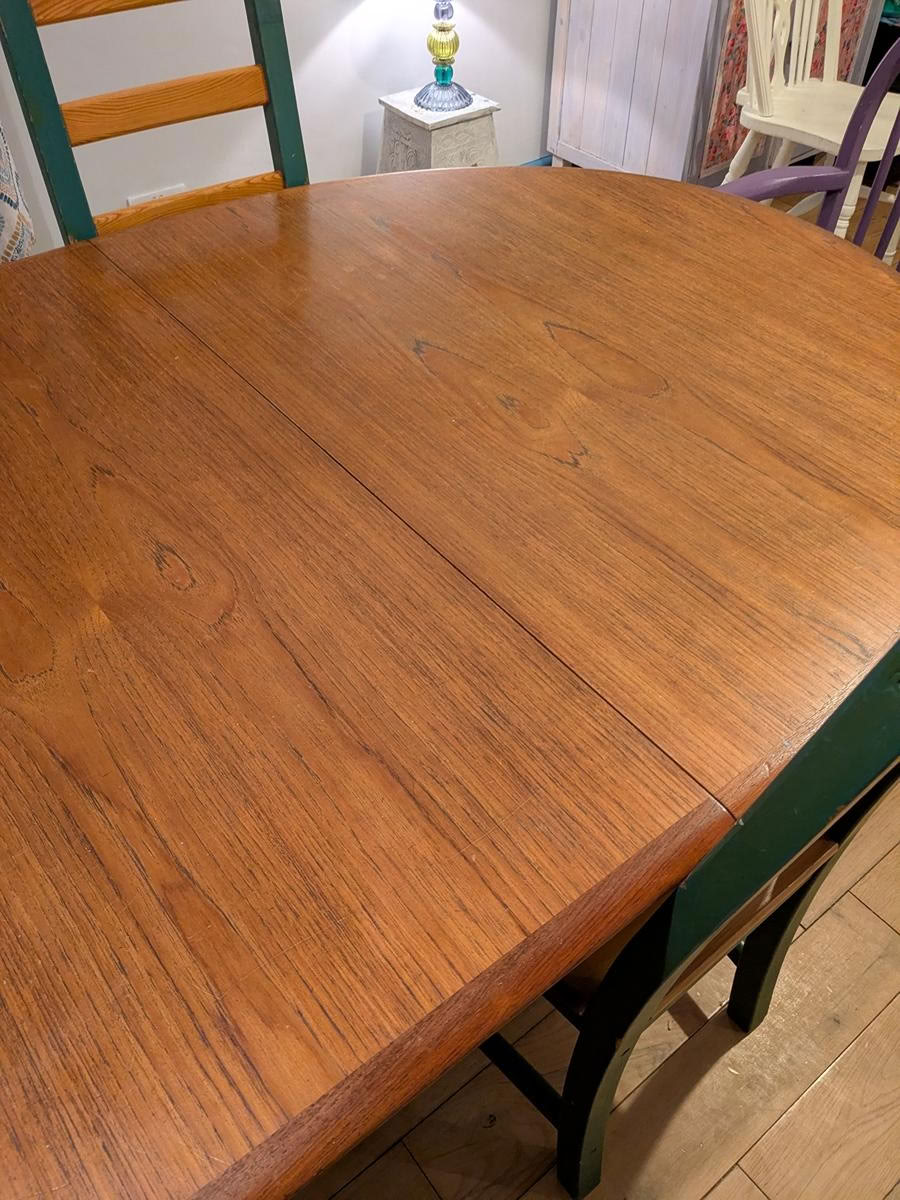 Free: Teak dining table (Camberley GU15) - Wokingham Freegle