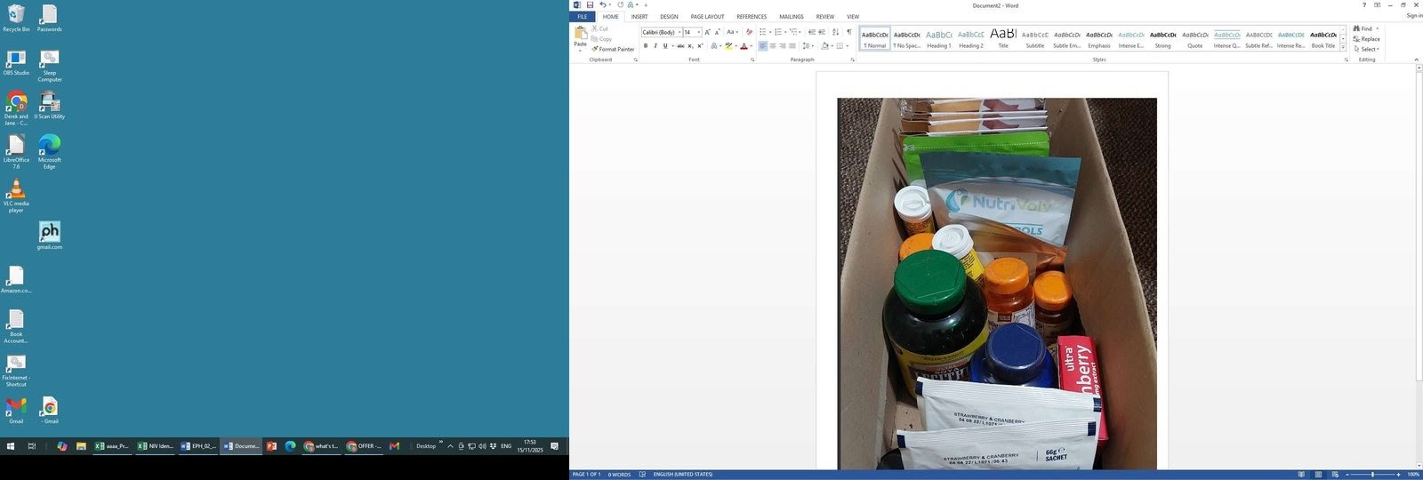 Free: Box of well-past-date Food Supplements (Wolverton MK12) - Milton ...