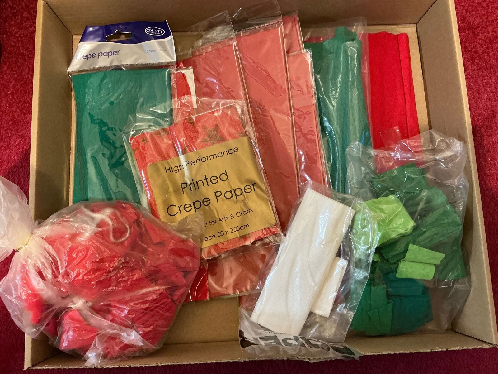 Free: Packs of crepe paper (Walkley S6) - Sheffield Freegle