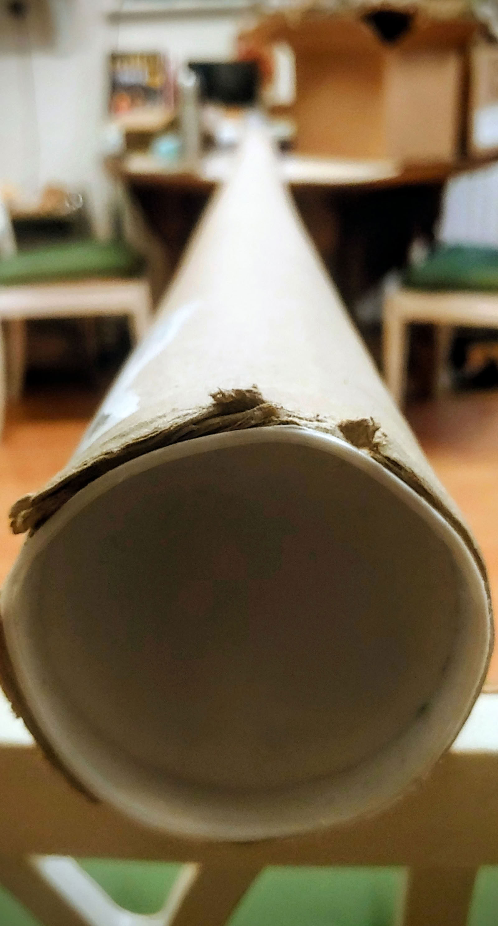 Free: GIANT Cardboard Tube + End Caps (Wigmore ME8) - Medway Freegle