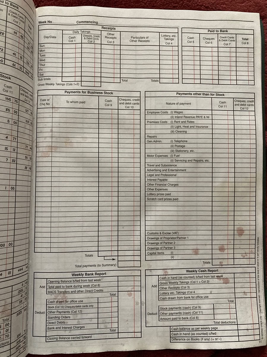 Free: Simplex ‘D’ Account Book (Barby CV23)