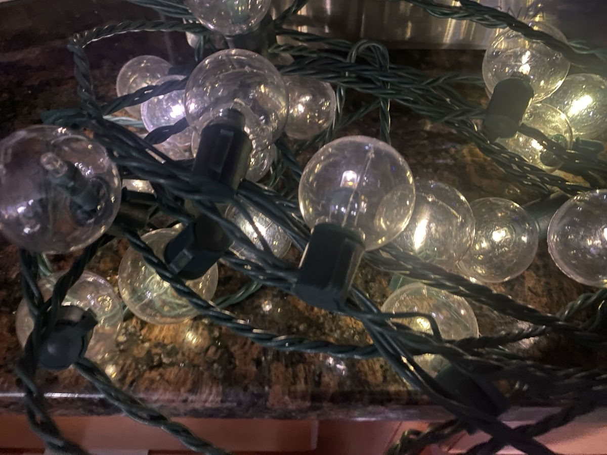 Free: LED soft white string of lights (Malden Center)