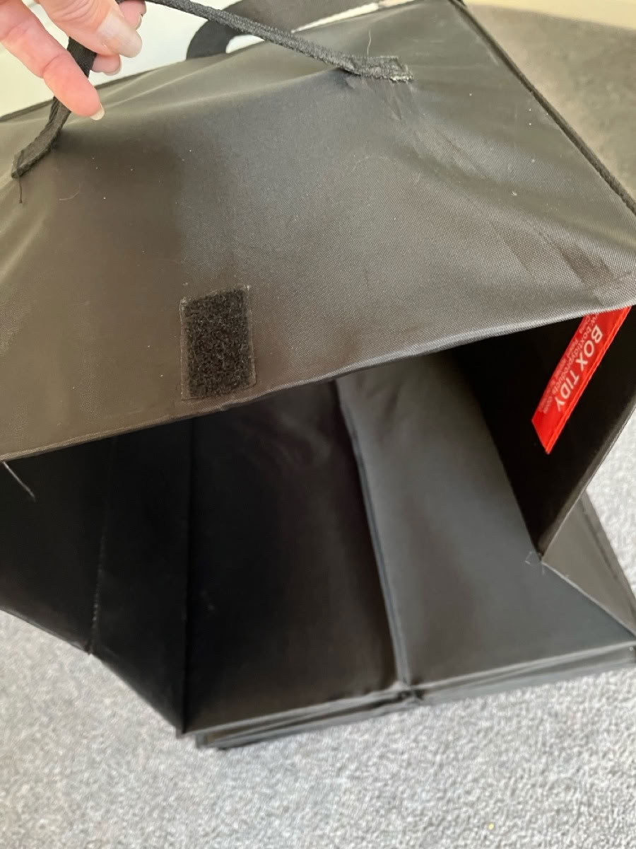 Free: Box Tidy - fabric (Titchfield Common PO14) - Fareham Freegle