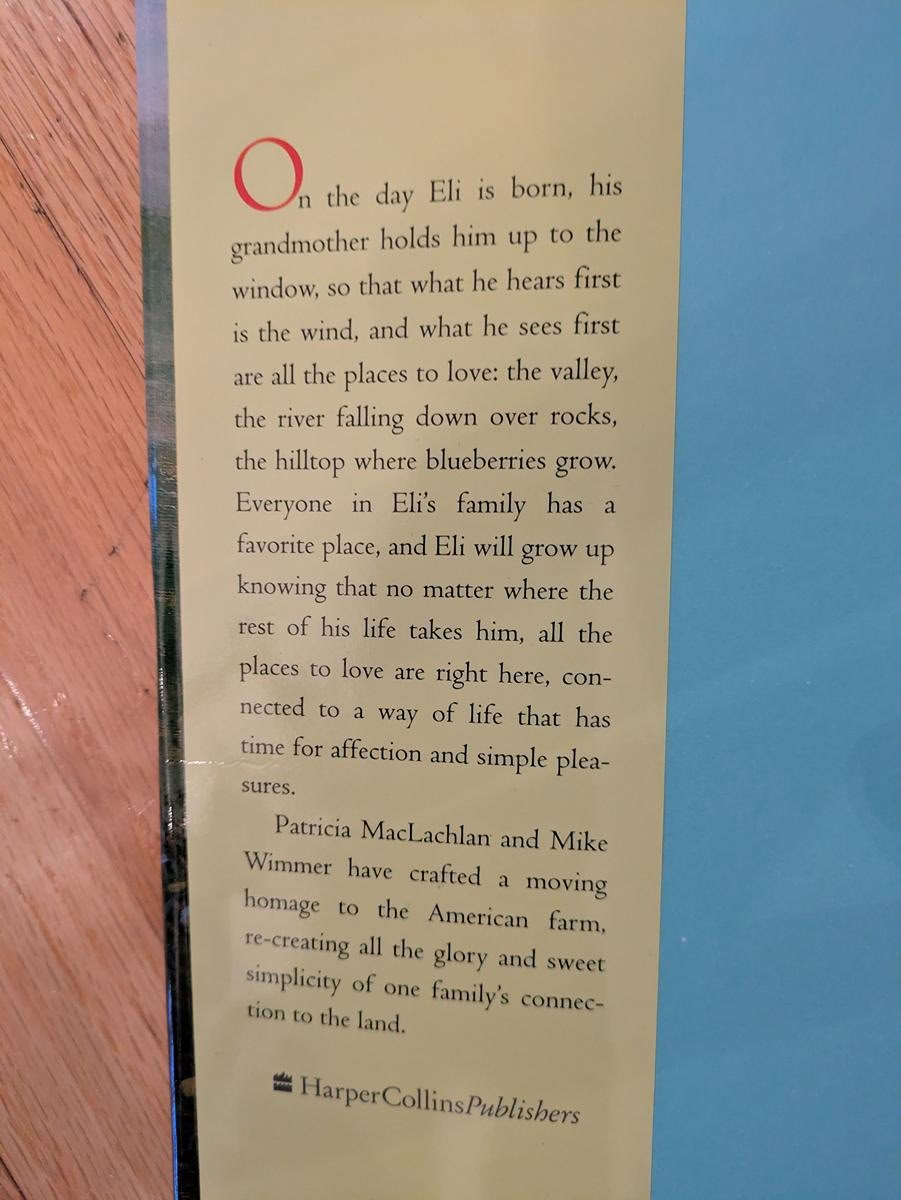 Free: Picture book, farm setting (near Old Town Gaithersburg)