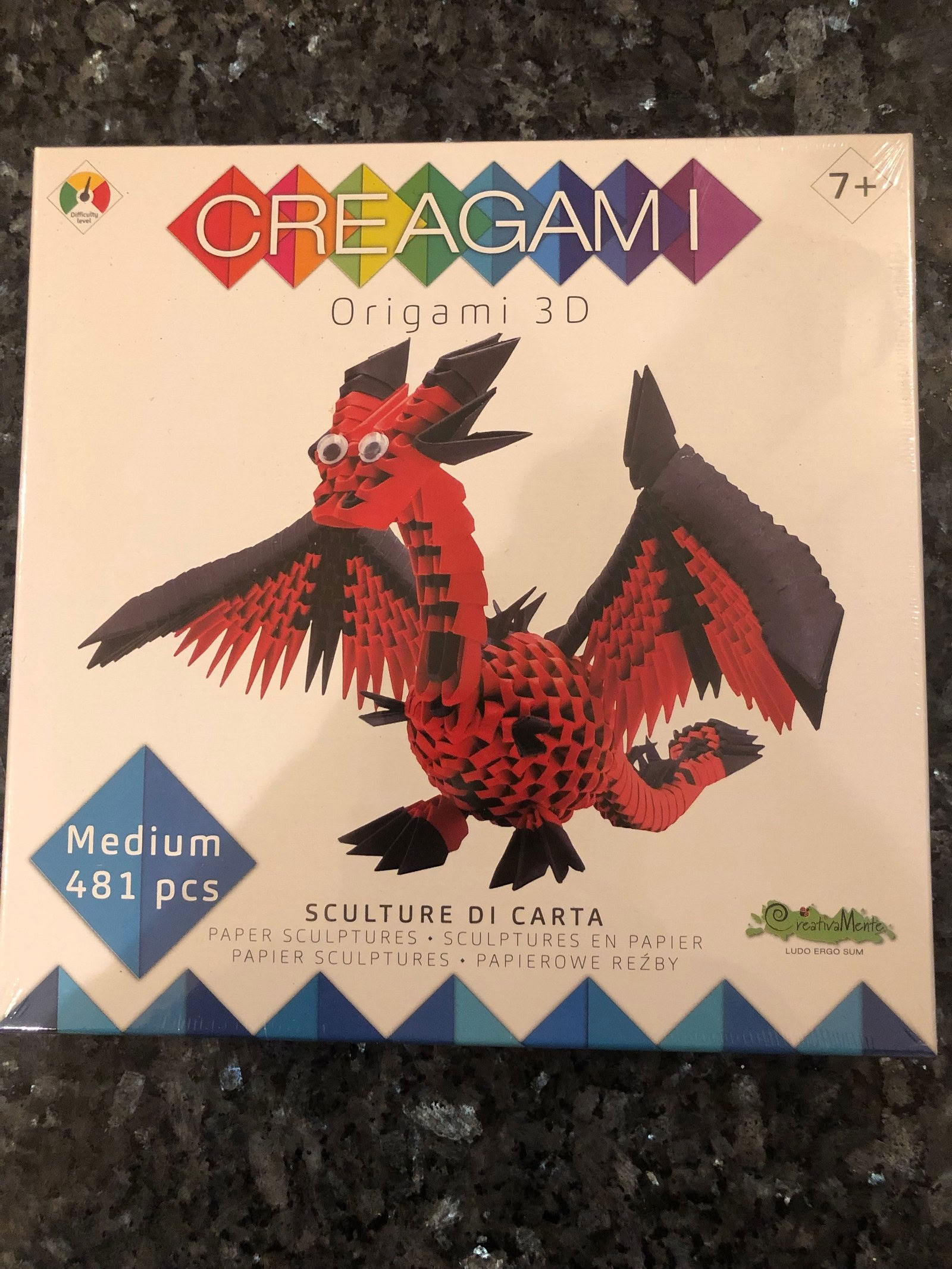Free: Origami 3D for 7+ (Talybont on Usk LD3) - Brecon & Hay Freegle