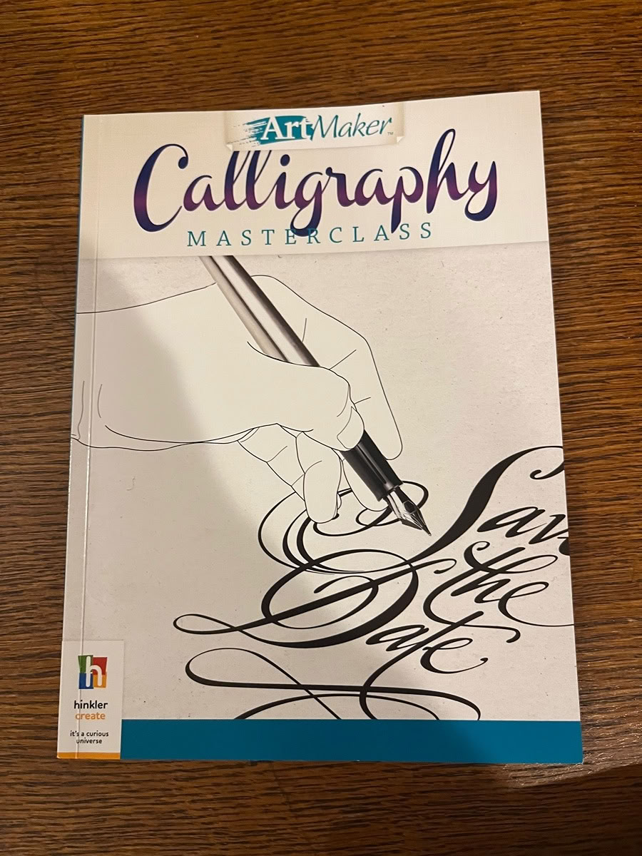 Free: calligraphy tutorial book (Woodinville)