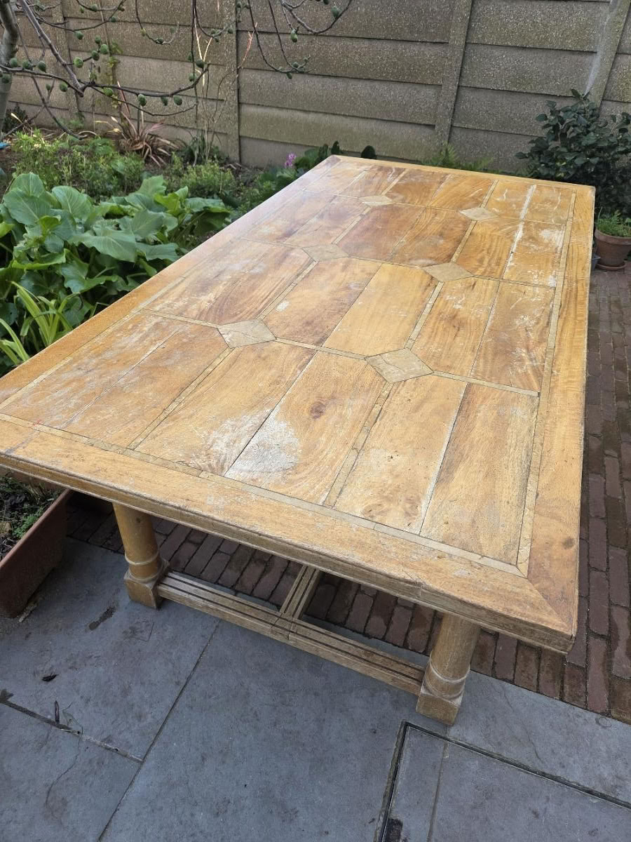 Free: Vintage wood table (N15 next to Chestnuts Park)