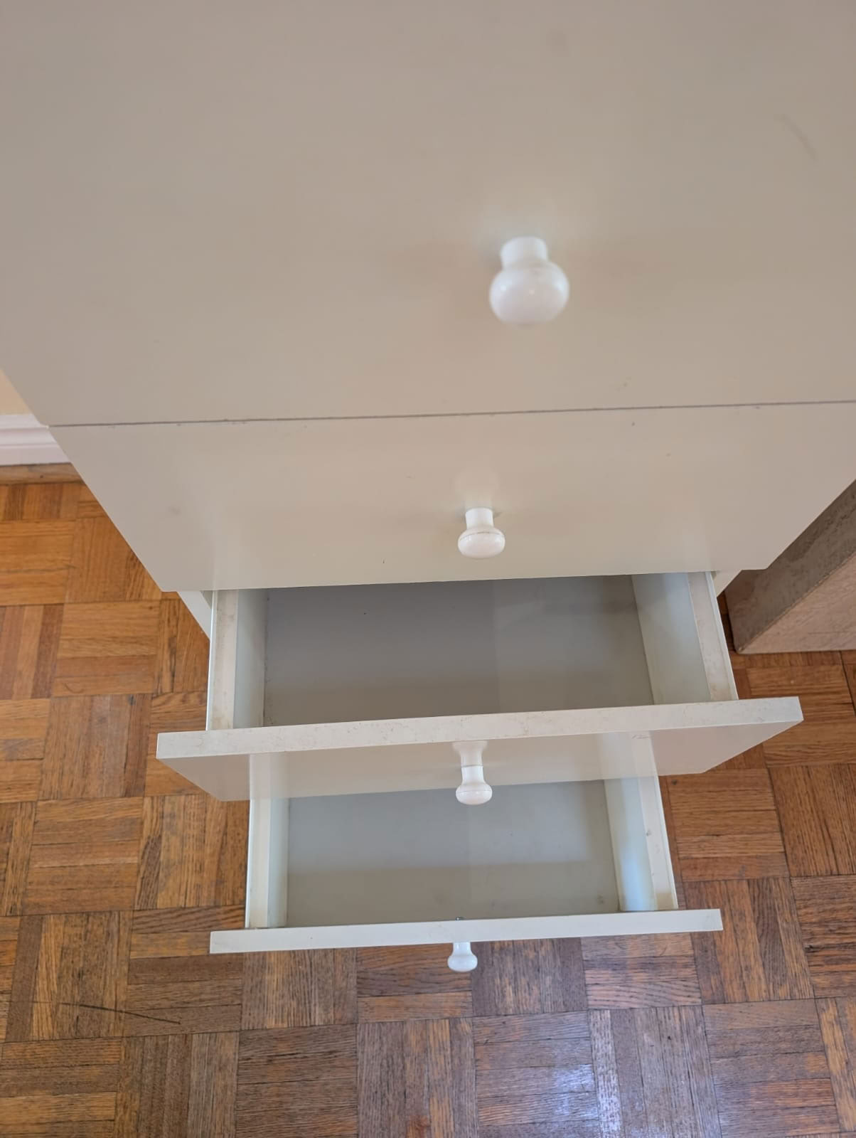 Free: Vintage Ikea White Drawers (Port Union) - Recycle Toronto