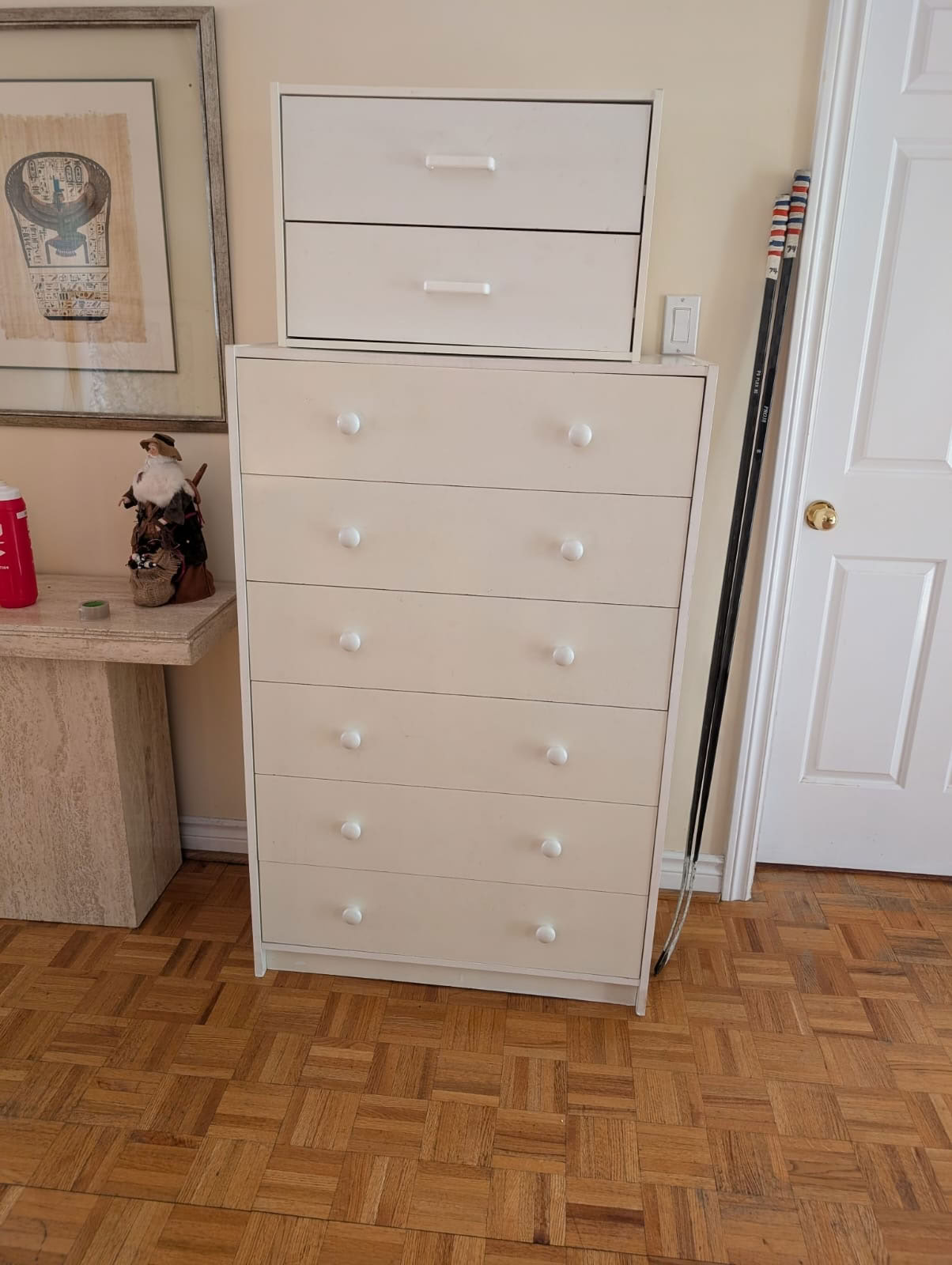 Free: Vintage Ikea White Drawers (Port Union) - Recycle Toronto