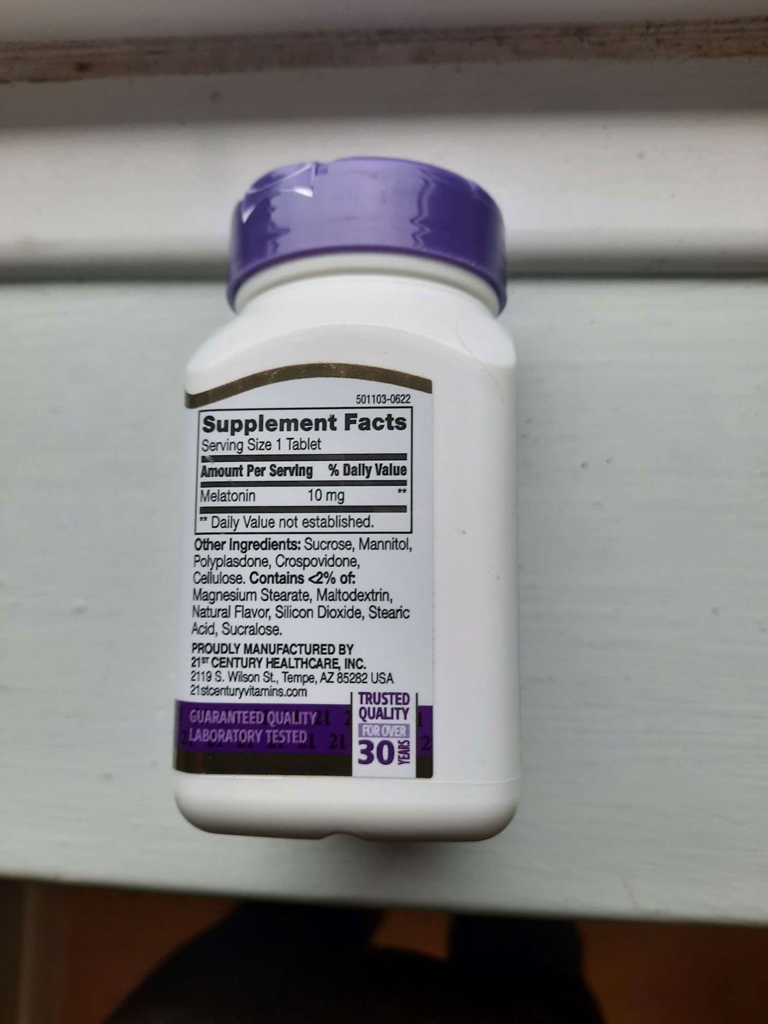 Free: 120 10mg Melatonin Quick Dissolve Cherry Flavoured tablets ...