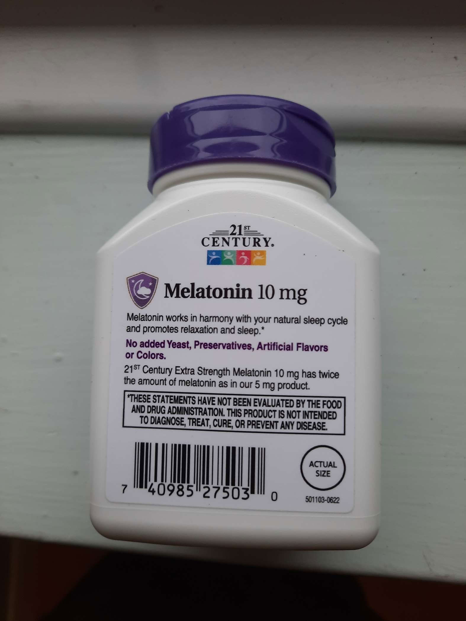 Free: 120 10mg Melatonin Quick Dissolve Cherry Flavoured tablets ...