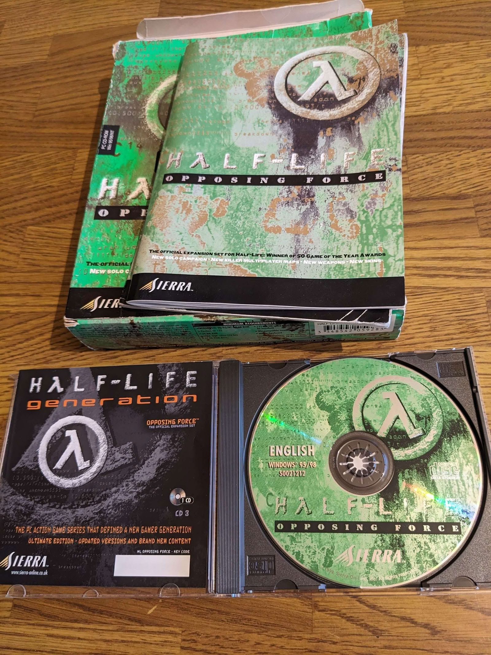 Free: Half-Life Opposing Force computer game. (Caversham Park RG4 ...