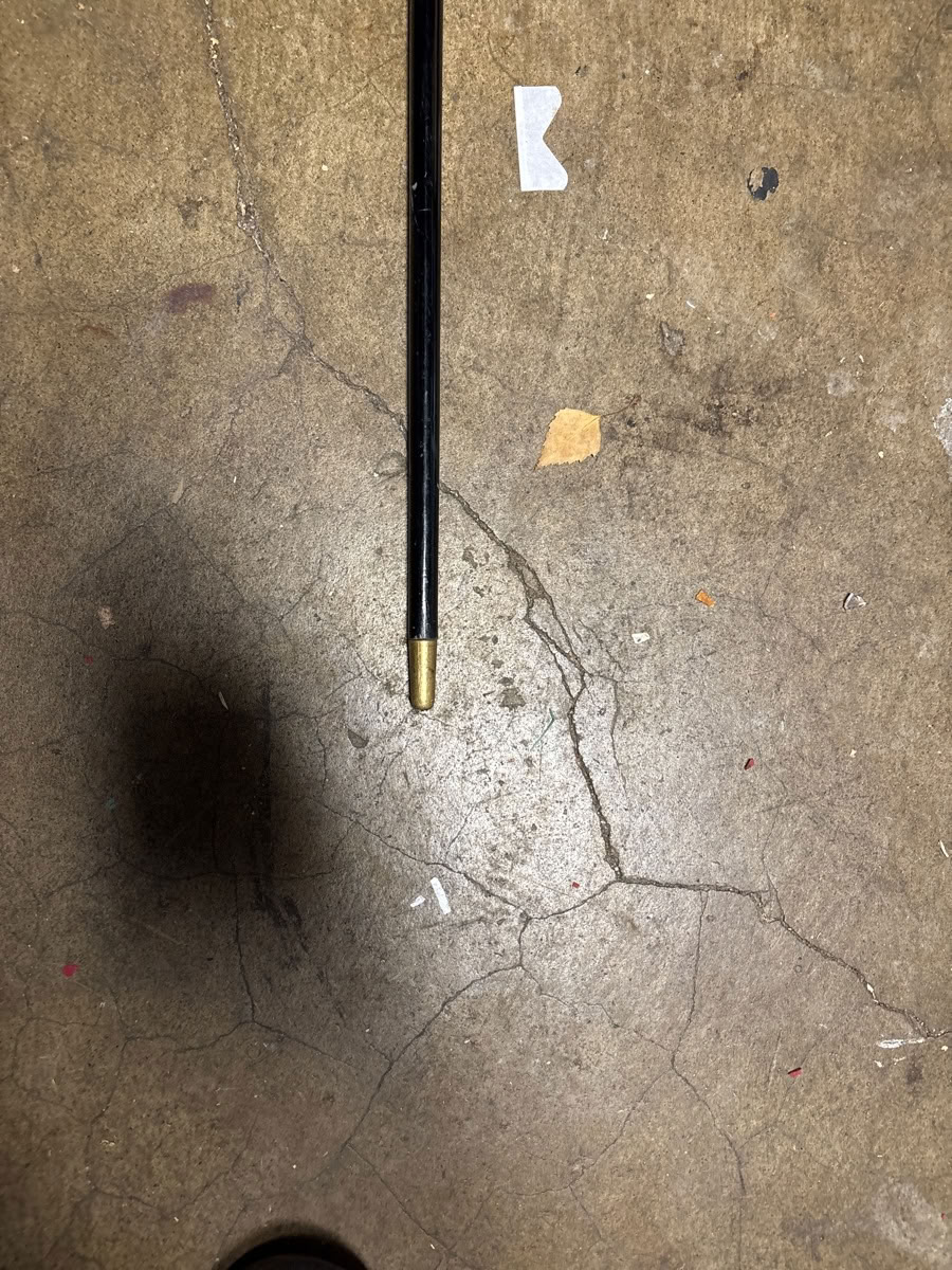 Free: Metal cane/walking stick? (Mitty High area)