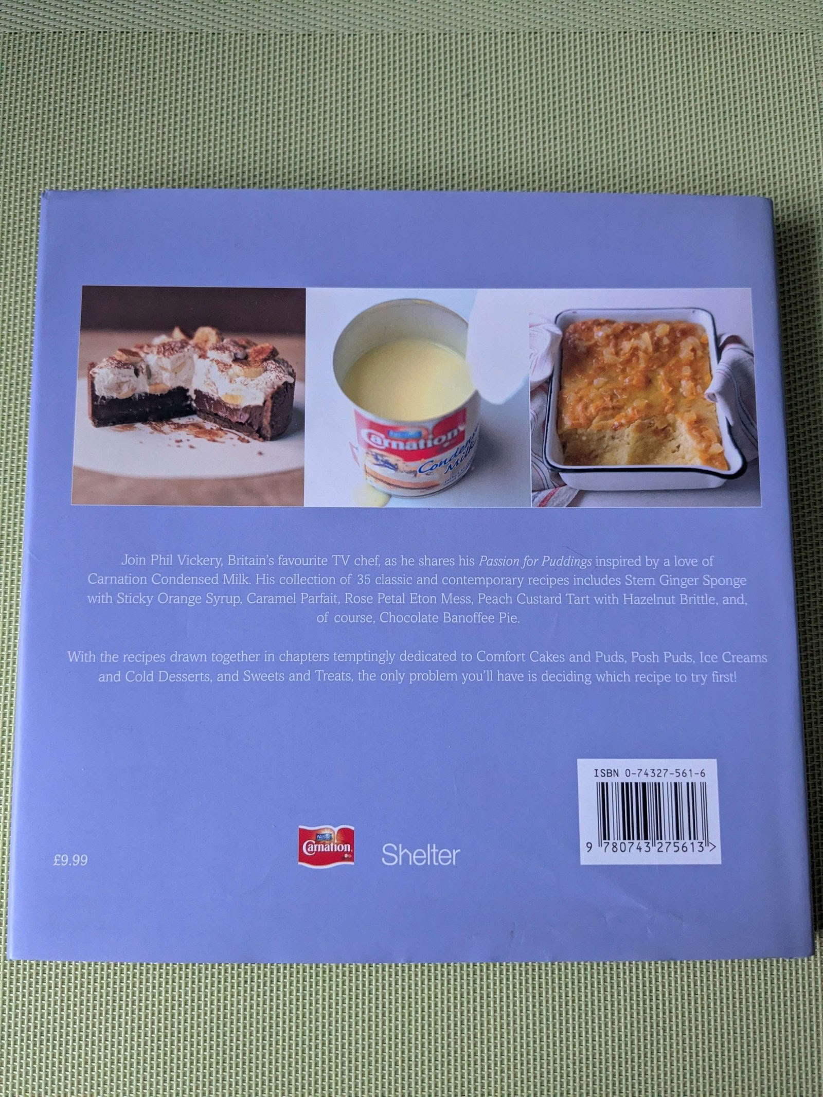 Free: A Passion for Puddings Book (Beulah Hill SE19) - Croydon Freegle