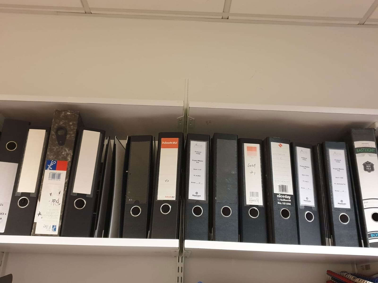 Free: Black lever arch files (Horspath OX33) - Oxford Freegle