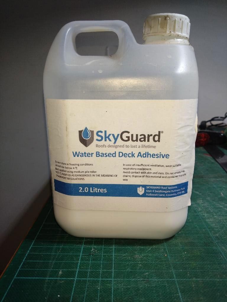 Free: Specialist adhesive for butyl rubber onto wood (Wallands Park BN7 ...