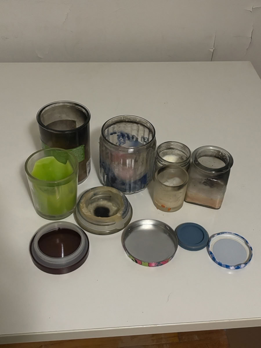 Free: Used Candle Jars for Crafts (North York) - Recycle Toronto