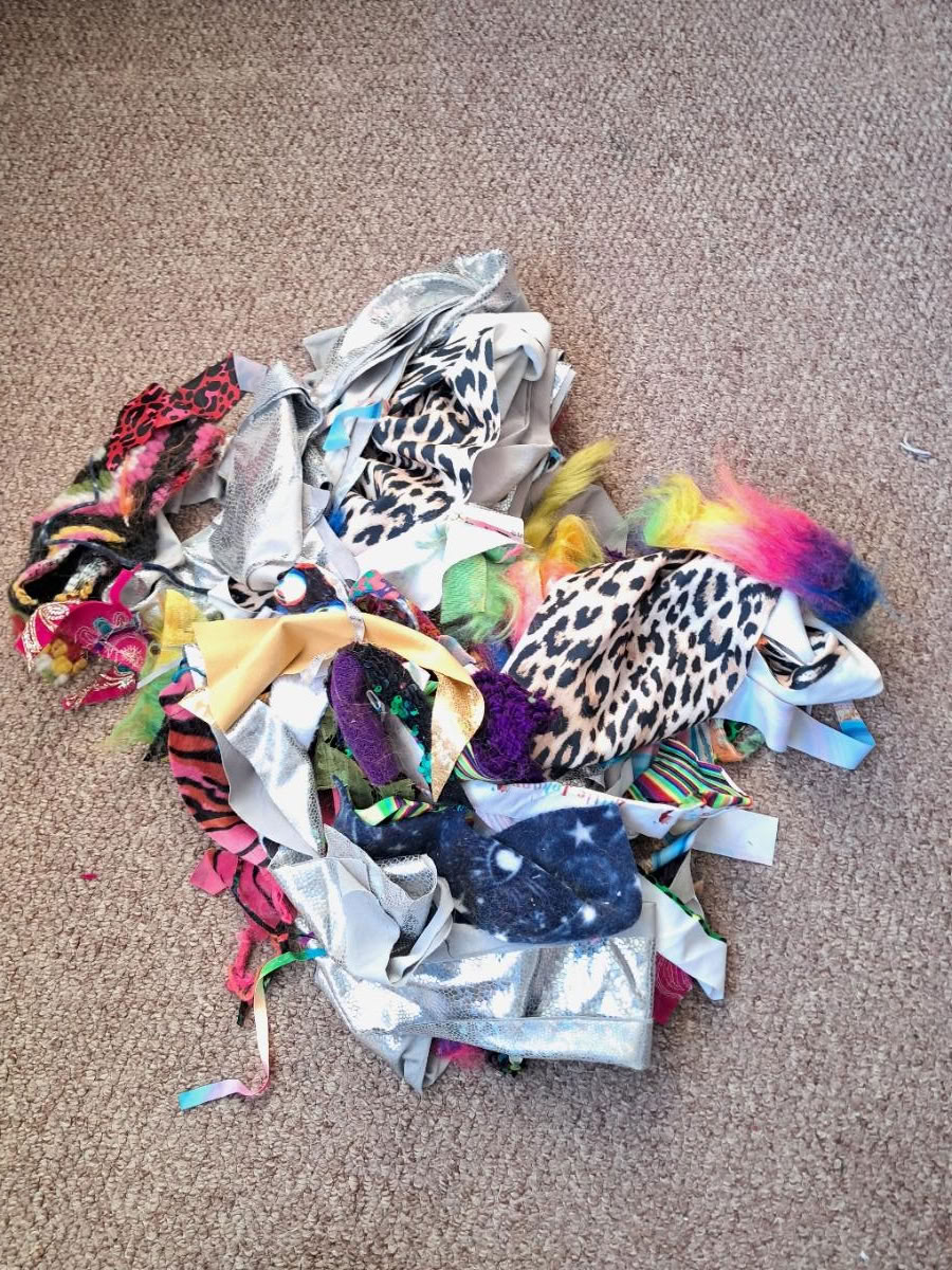 Free: Fabric scraps (Beeston NG9) - Nottingham Freegle