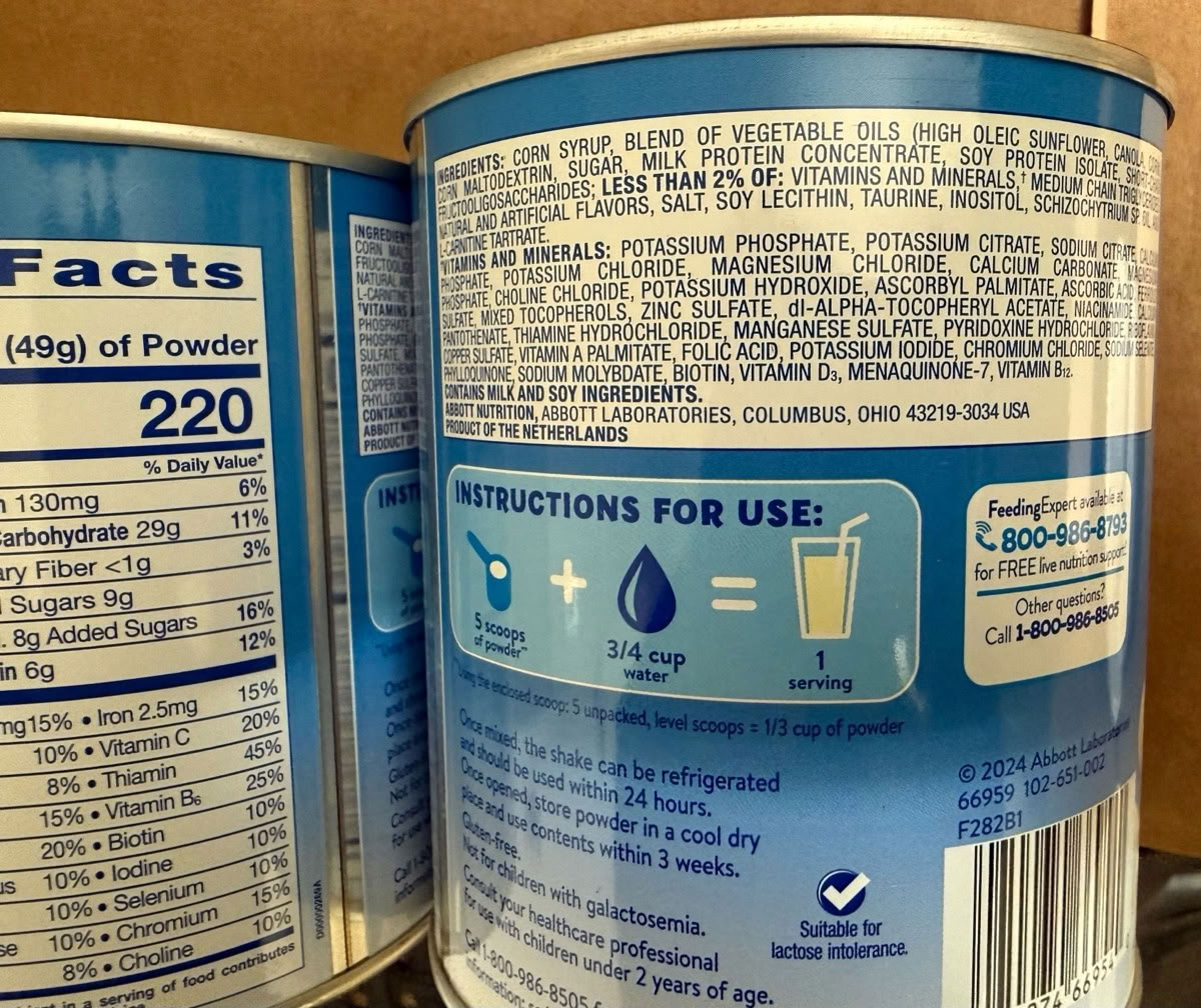 Free: PediaSure Grow and Gain Shake Mix (Valencia Avenue, Sunnyvale)