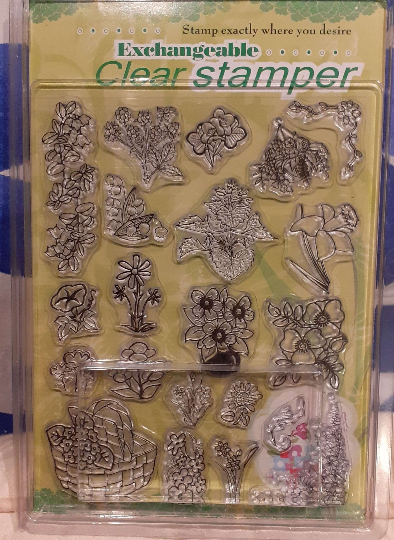 Free: Flower stamps (Beulah Hill CR7) - Croydon Freegle