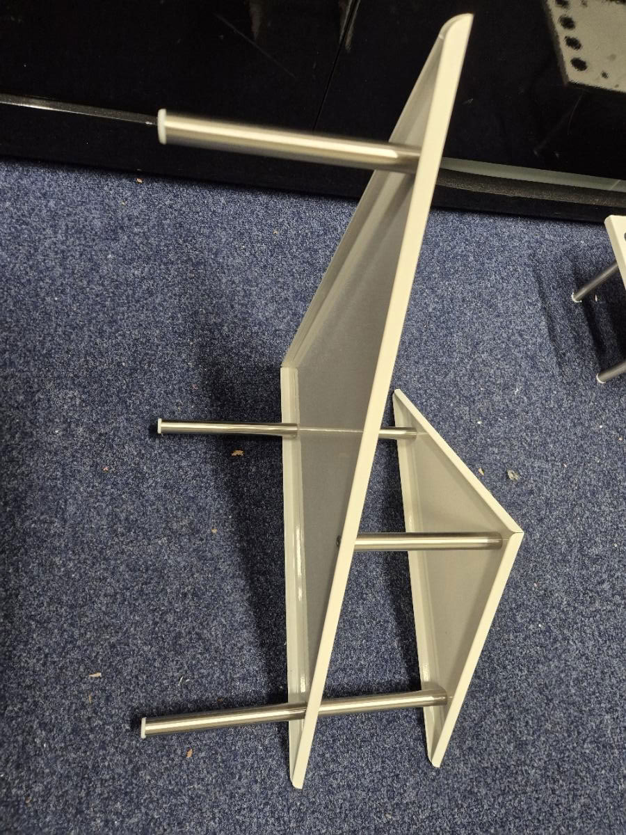 Free: Triangular metal shelves (Heybridge CM9) - Maldon Freegle