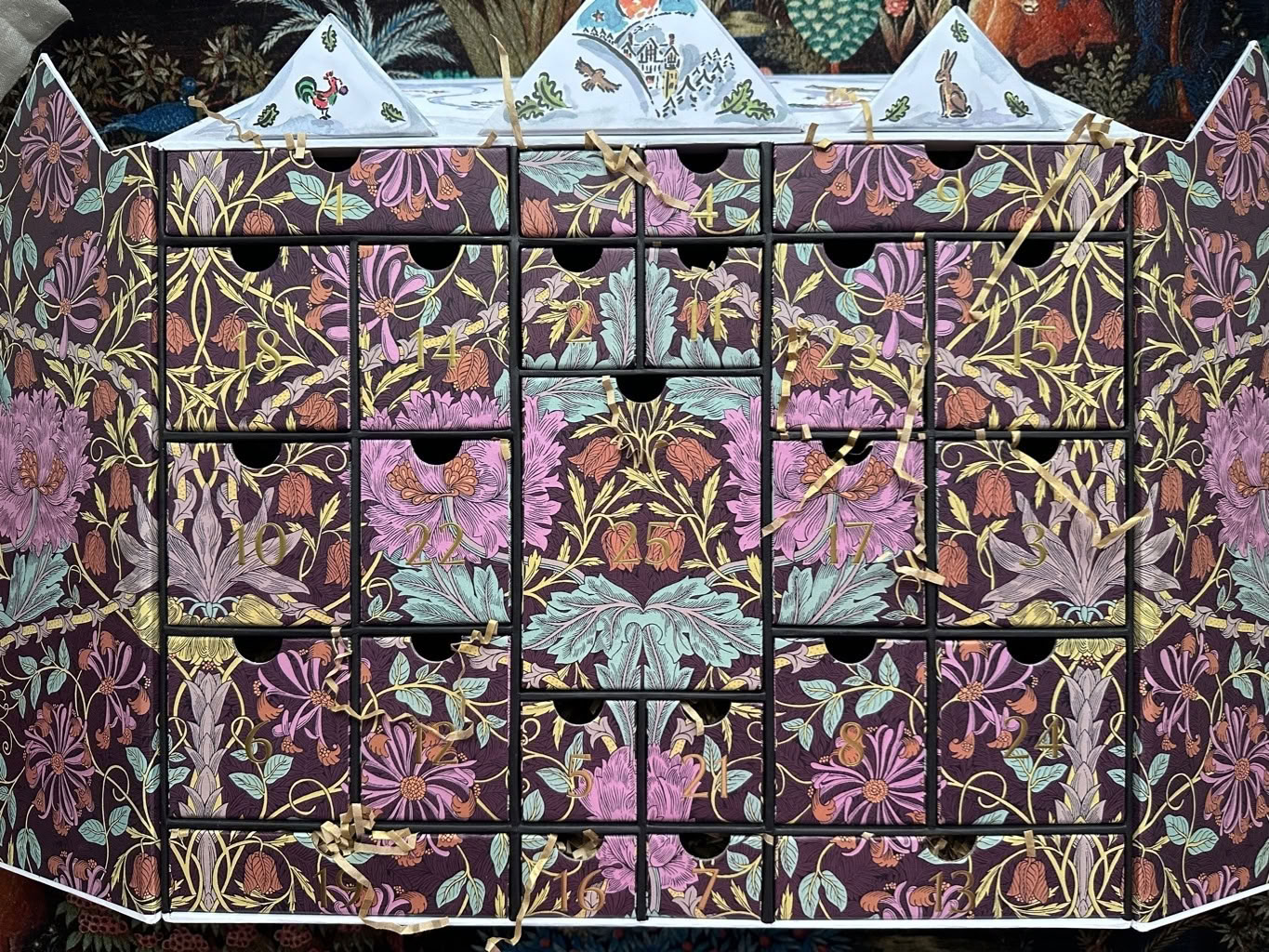 Free: Liberty beauty advent calendar (empty) (Canonbury N1) - Islington ...