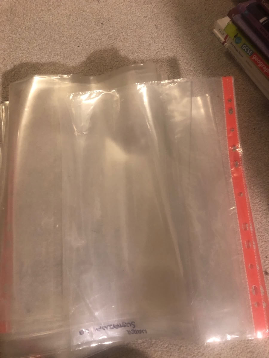 Free: Plastic book covers (Bromley BR1) - Bromley Reuse