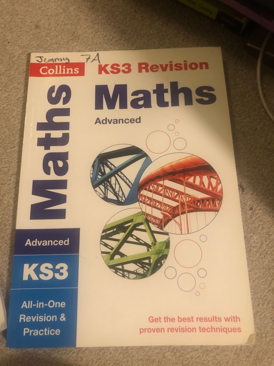 Free: Maths revision books (Bromley BR1)