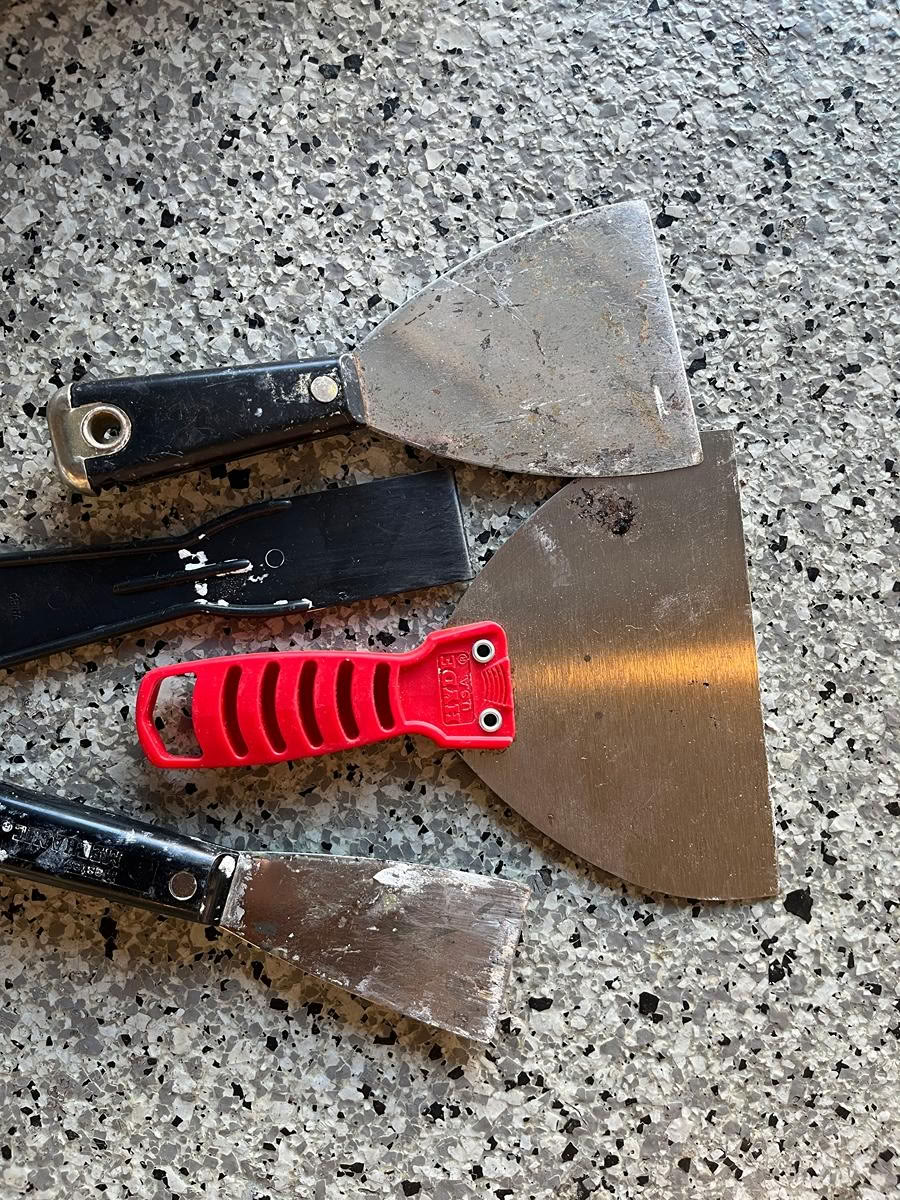 Free: PAINT PROJECT putty knives, scraper (Harbor Bay)